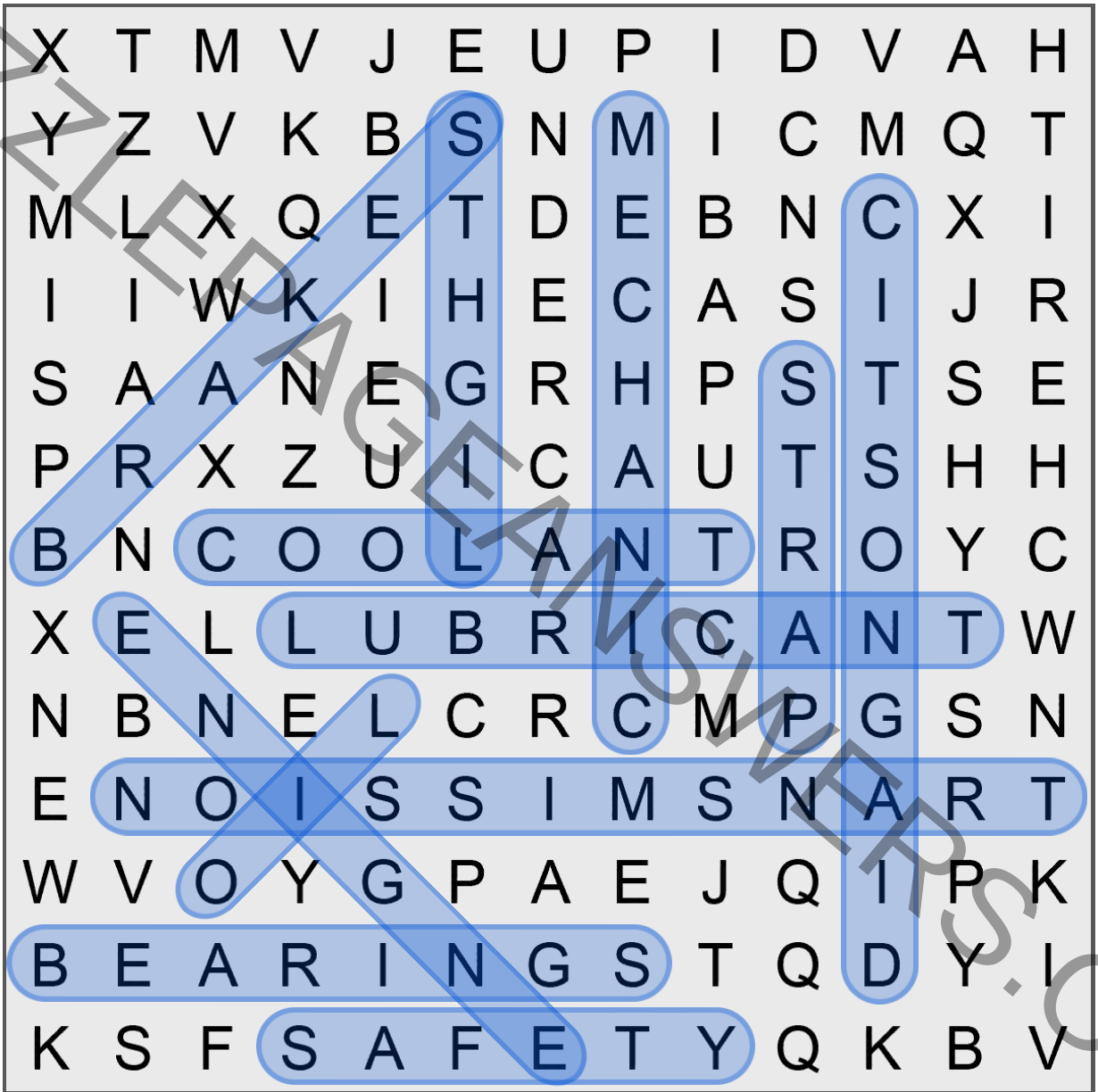 Puzzle Page Word Search November 1 2020 Answers - Puzzle Page Answers