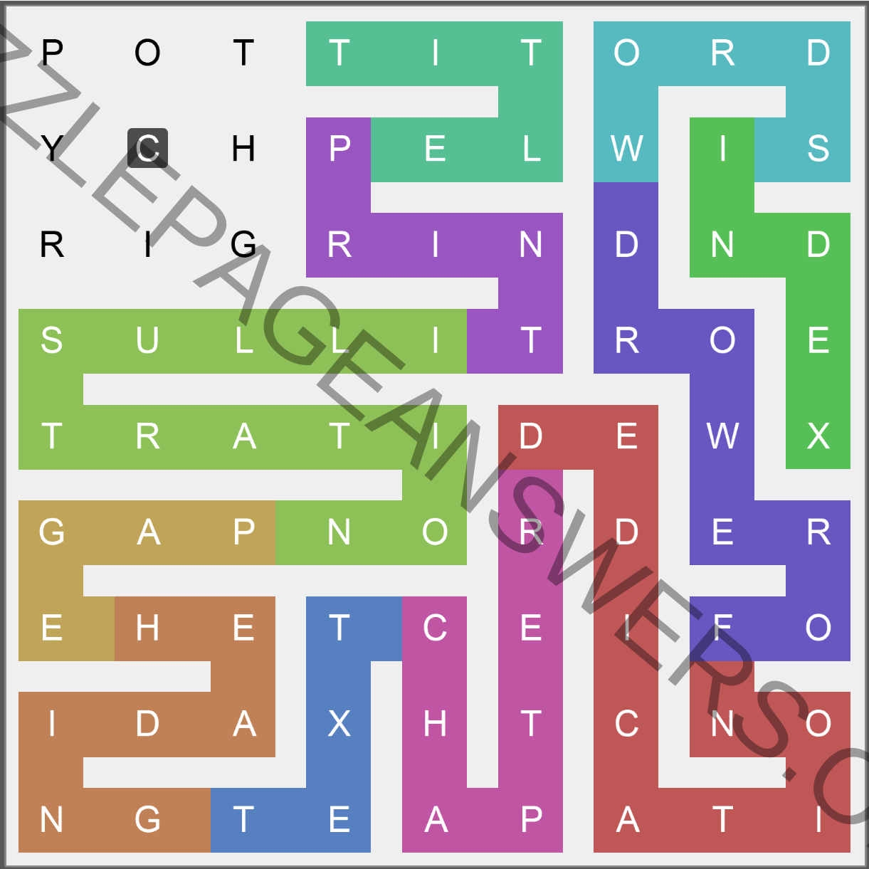 Puzzle Page Words Snake November 4 2020 Answers - Puzzle Page Answers