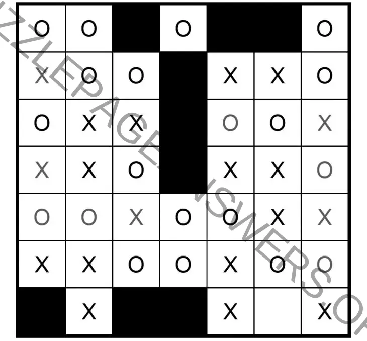 Puzzle Page Os and Xs July 12 2021 Answers - Puzzle Page Answers