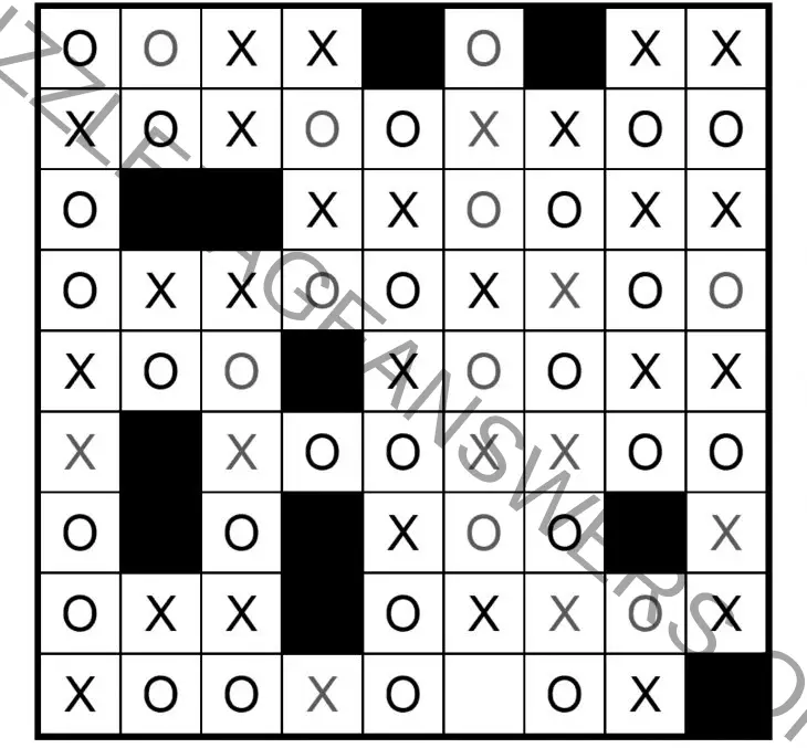 Puzzle Page Os and Xs July 8 2021 Answers - Puzzle Page Answers