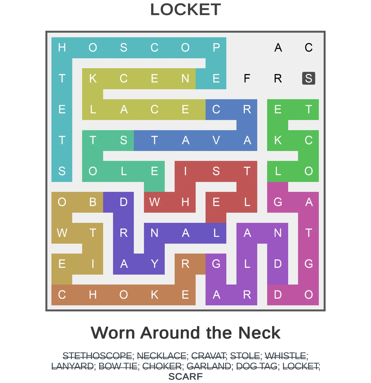 Puzzle Page Word Snake February 5 2025 Answers - Puzzle Page Answers